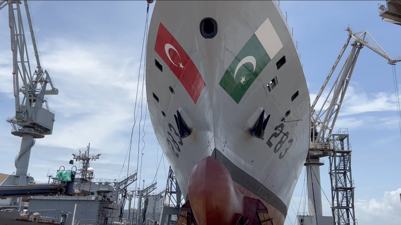 The last ship of Pakistan MİLGEM Project | PNS TARIQ - YouTube