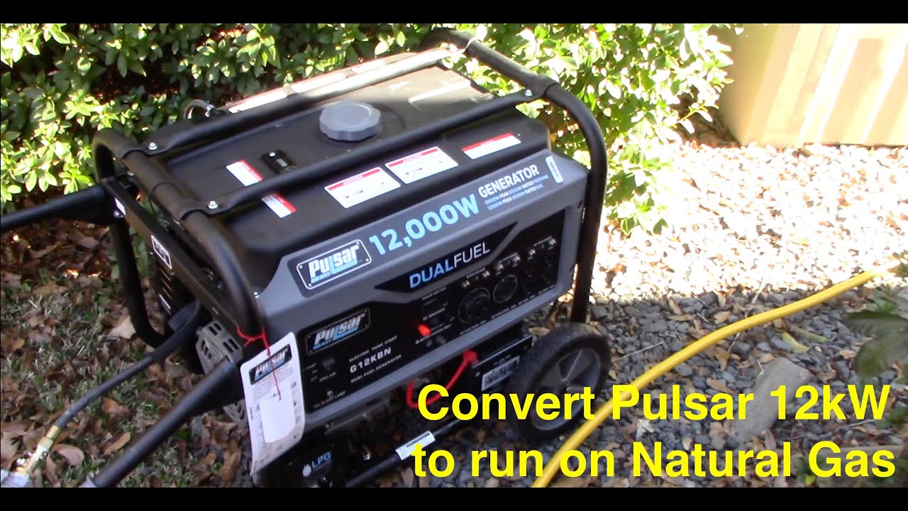 Ep03 Natural Gas Conversion Pulsar 12kW Generator - YouTube