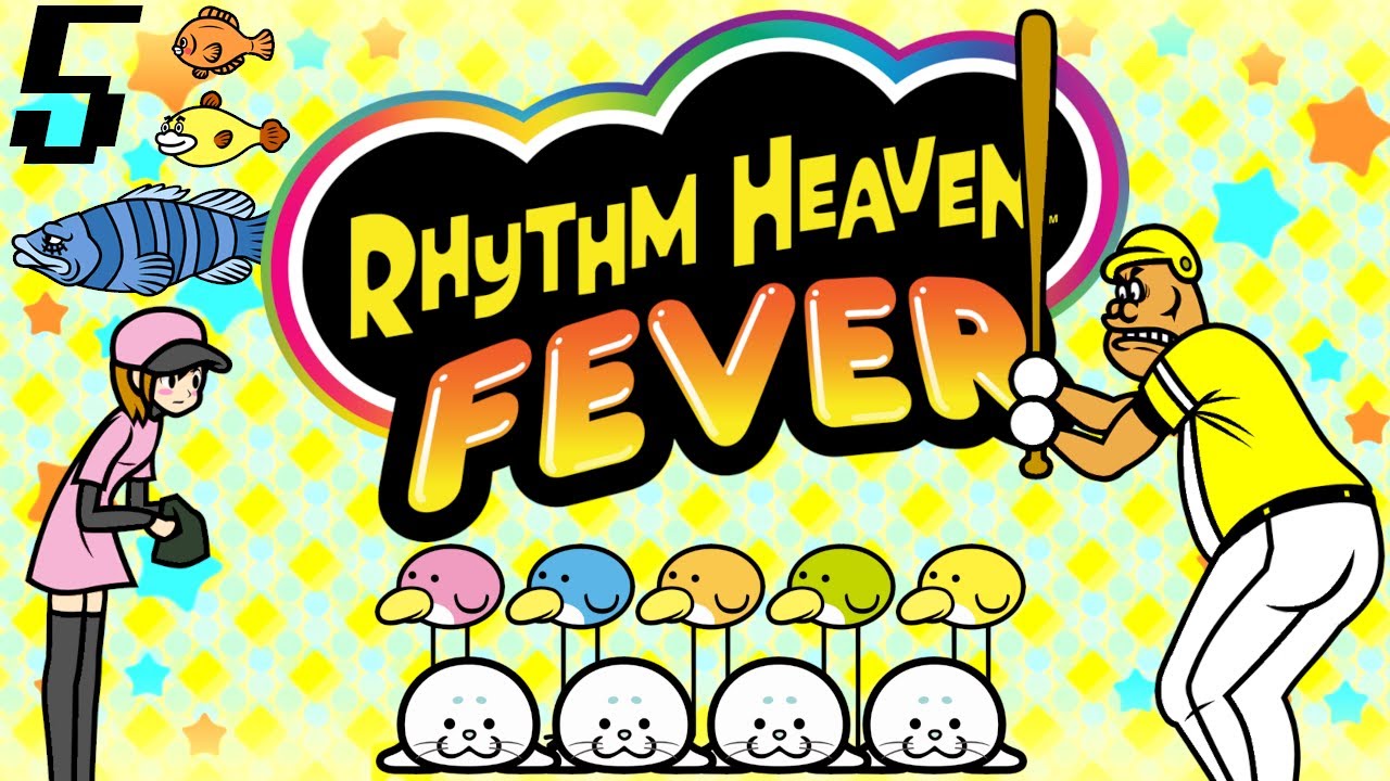 Catch Of The Day? More Like Home Run! - Rhythm Heaven Fever HD (Wii ...