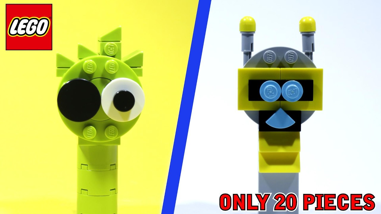 10 Sprunki things you can make with 20 Lego Pieces Part 3 - YouTube