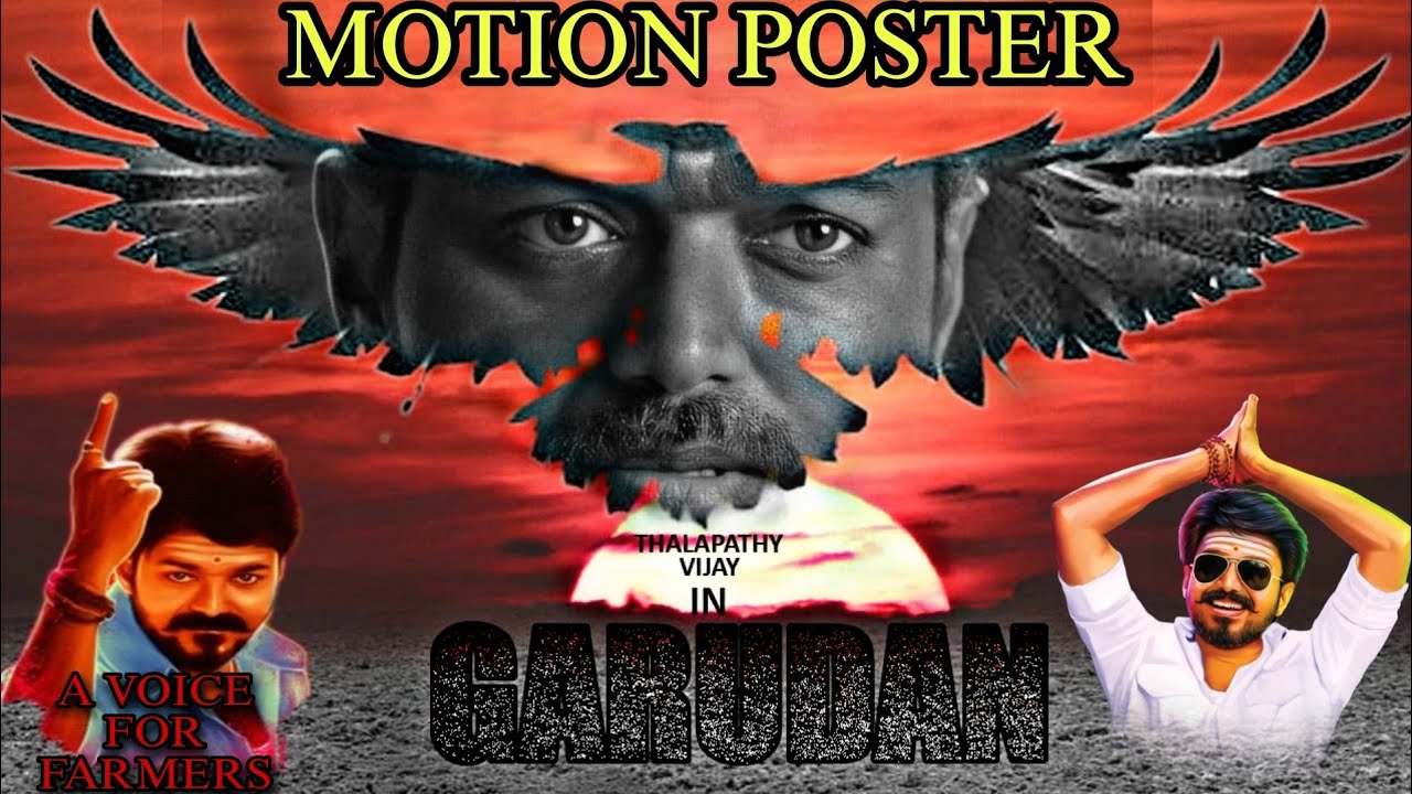 Garudan Motion Poster 💥 || Thalapathy 68 || Vijay || Vetrimaran - YouTube