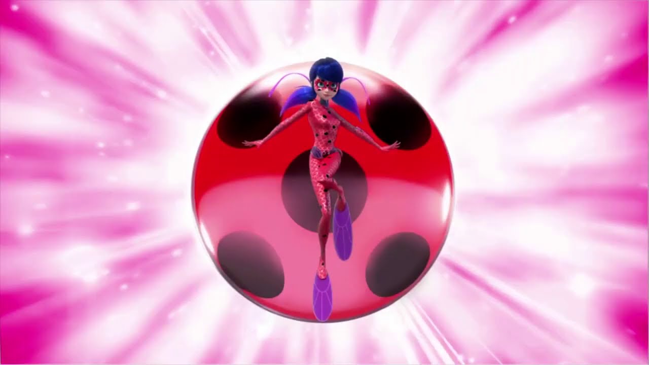Miraculous | AQUA Ladybug Transformation | Tales of Ladybug and Cat ...