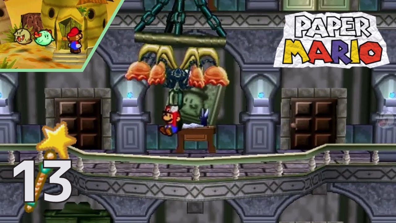 [N64] Paper Mario 64 ENG | BOO'S MANSION #13 - YouTube