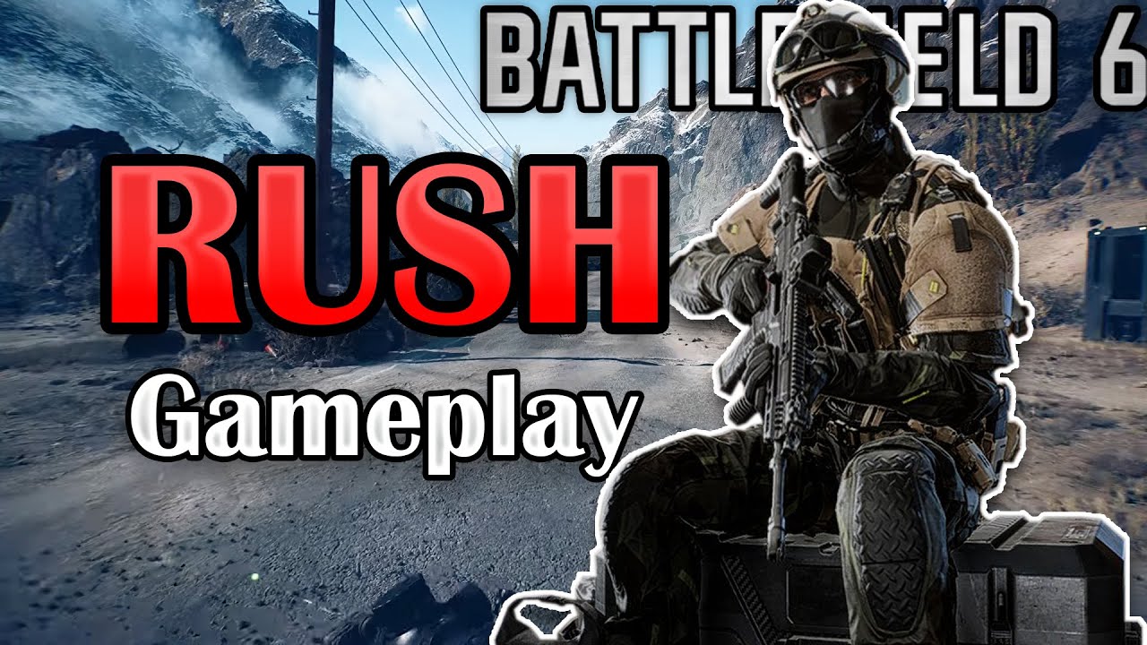Battlefield 6 Liberation Peak Rush | Rush & Conquest Gameplay - YouTube