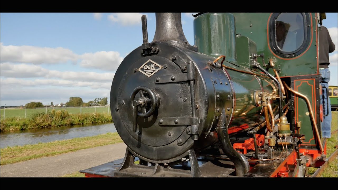 Stoomtrein Katwijk Leiden Zuid Holland | Stoomtreinen 4K Ultra HD - YouTube