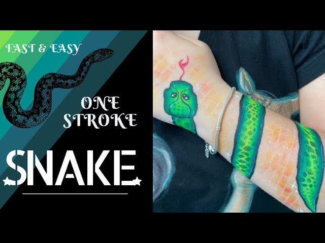 Snake Face Paint