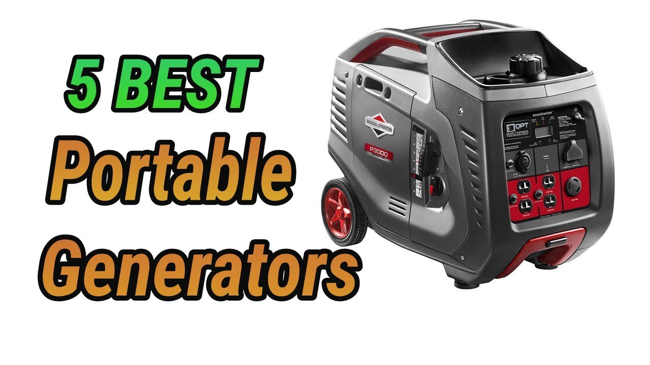 5 Best Portable Inverter Generators - YouTube