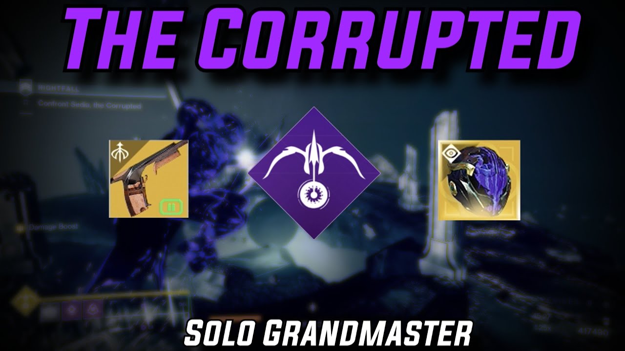 Solo GM The Corrupted Void Hunter w/ Buried Bloodline (Controller ...