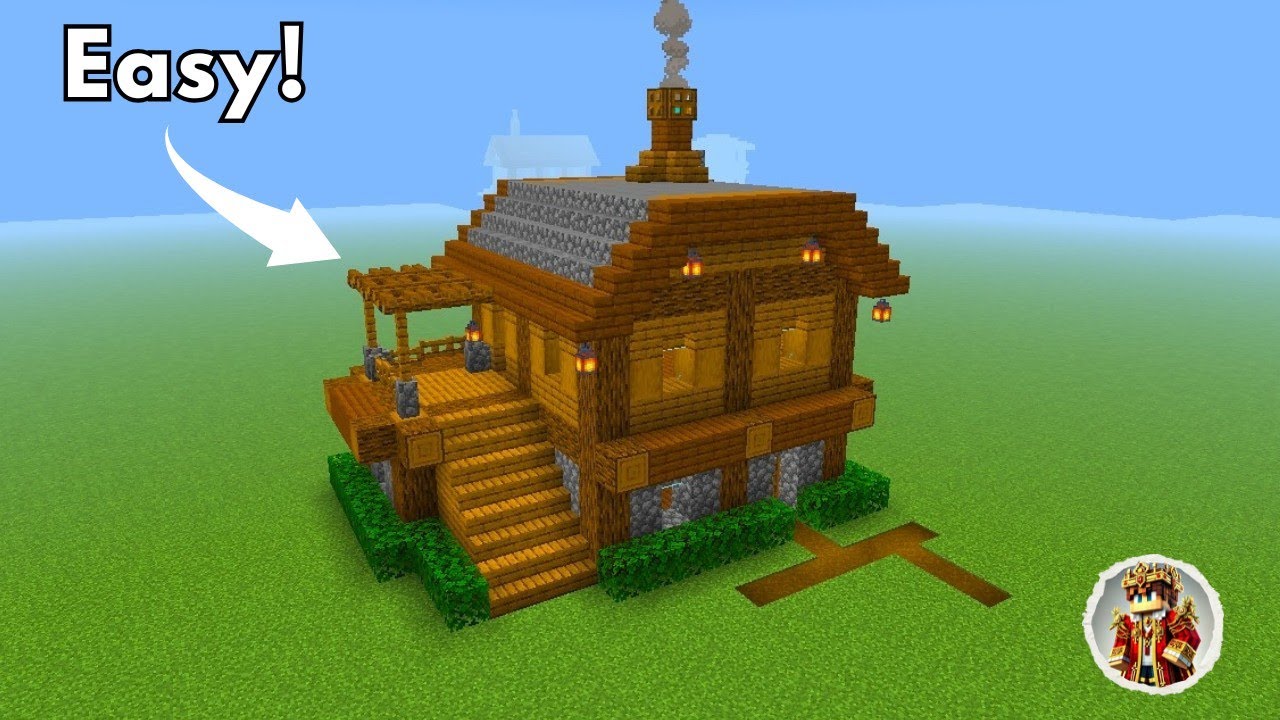 Minecraft: How to Build a Ultimate Wooden House Tutorial [Easy Survival ...