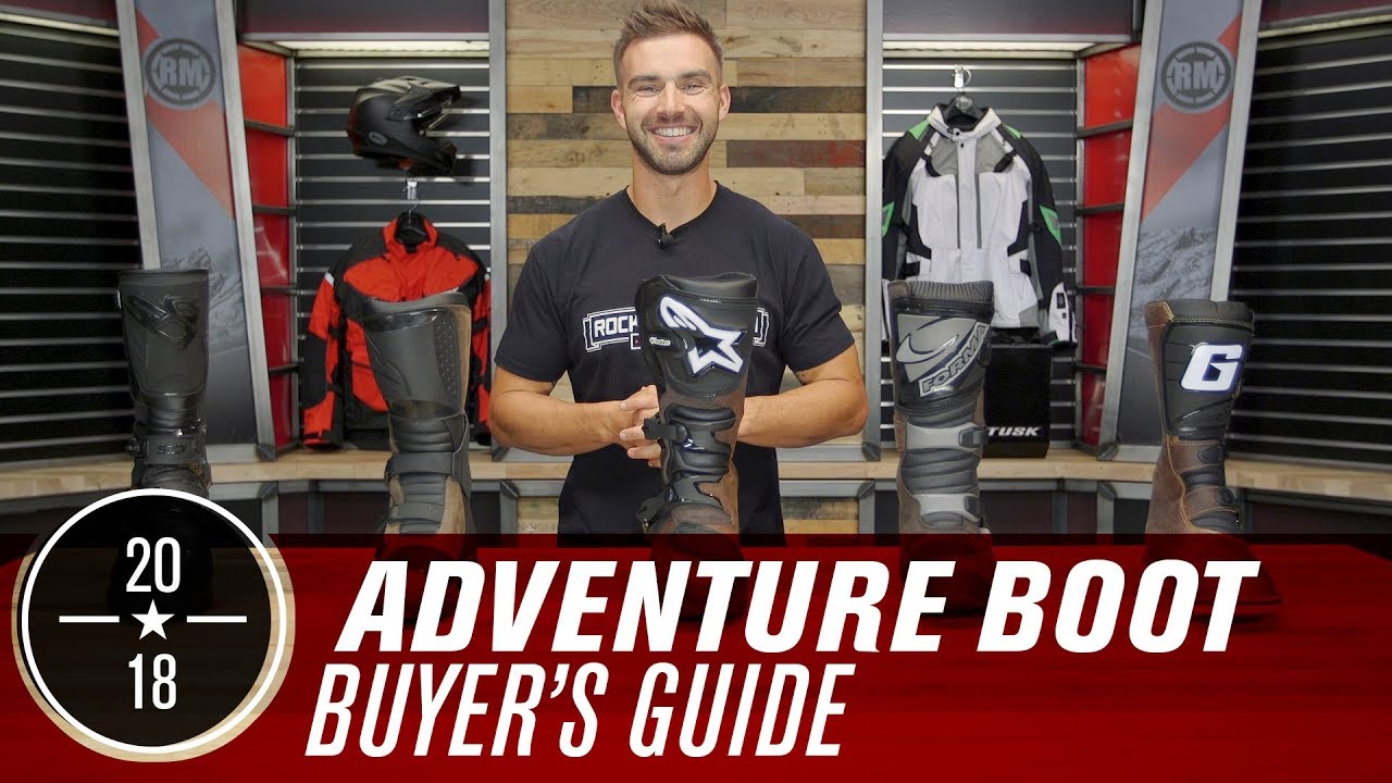 Best ADV Motorcycle Boots | 2018 - YouTube