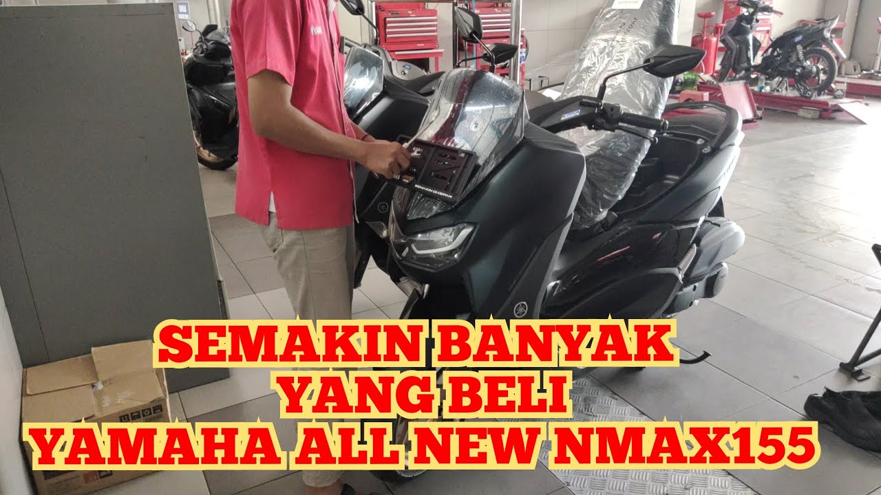 Delivery all new nmax 155 hijau army dan all new nmax 155 connected ...