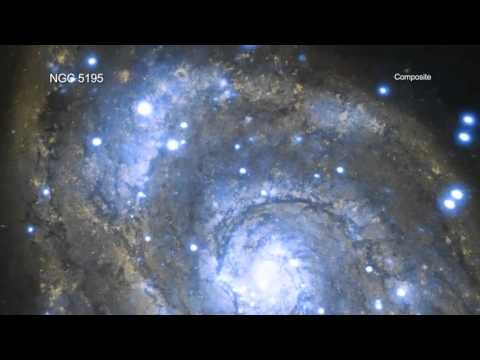 Powerful Blasts Rip Through Galaxy NGC 5195 | Video - YouTube
