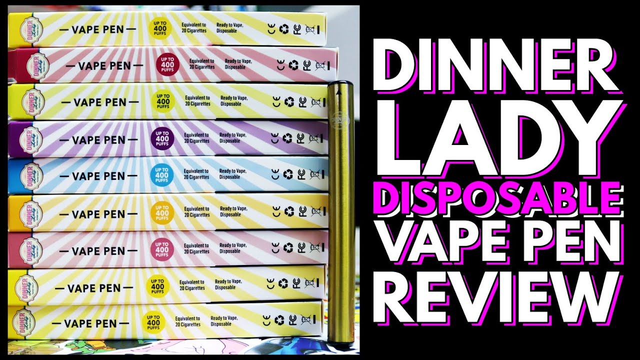 Dinner Lady Disposables Review | All 9 Flavours Tried & Tested - YouTube