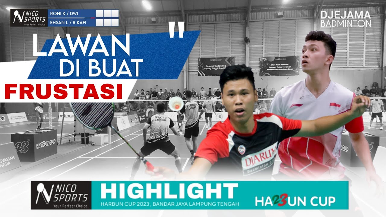 LAWAN SAMPAI FRUSTASI 🔥🔥 RADITYA KAFI / EHSAN LAWRENZY VS RONI KURNIAWAN / DWI - YouTube