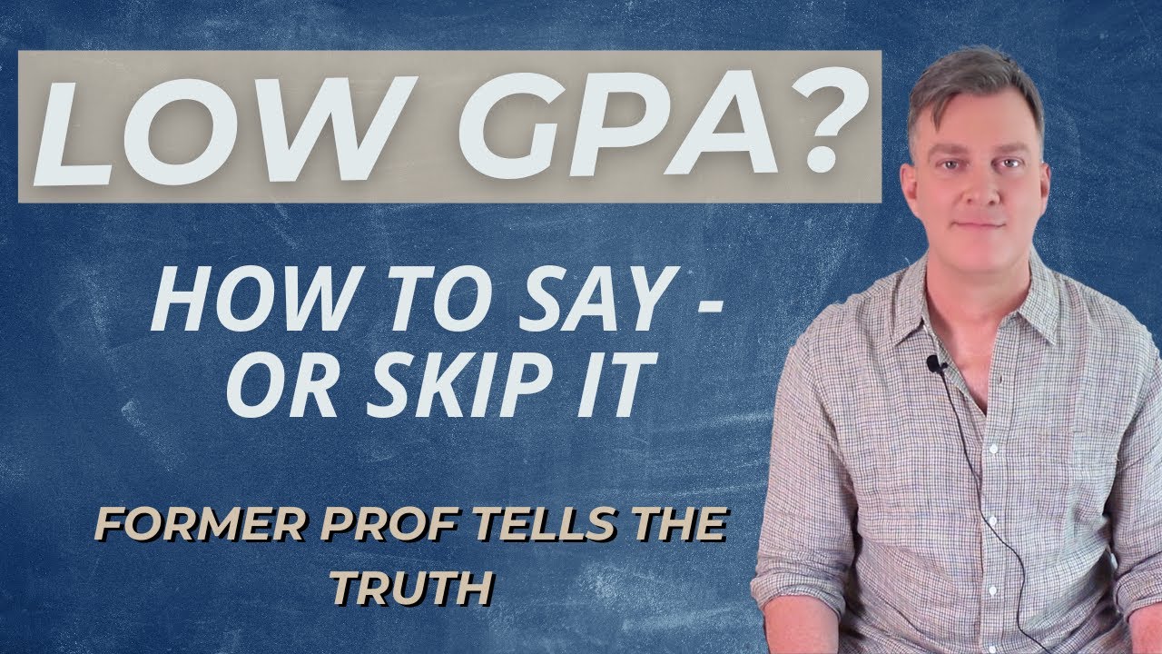 How Do I Explain a Low GPA in My Statement of Purpose? (What to Say ...