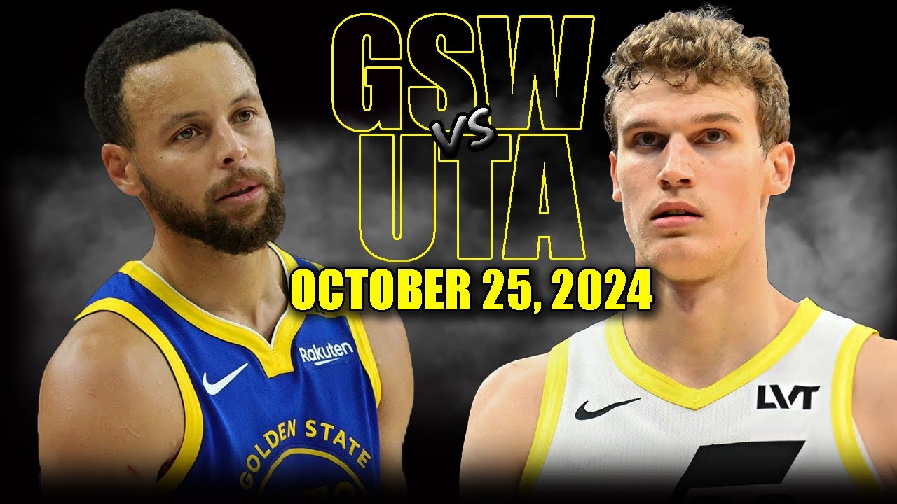 Golden State Warriors vs. Utah Jazz Full Game Highlights - October 25 ...