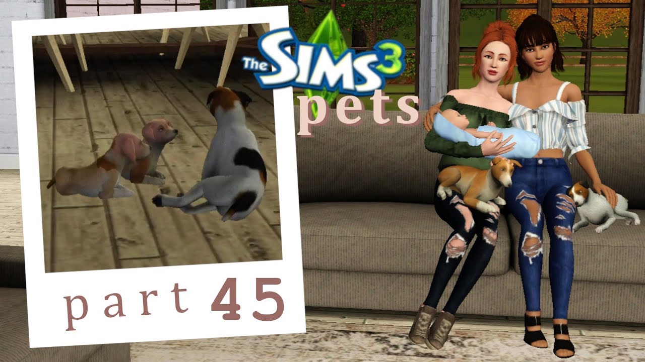 Puppies | The Sims 3 Pets - Part 45 - YouTube