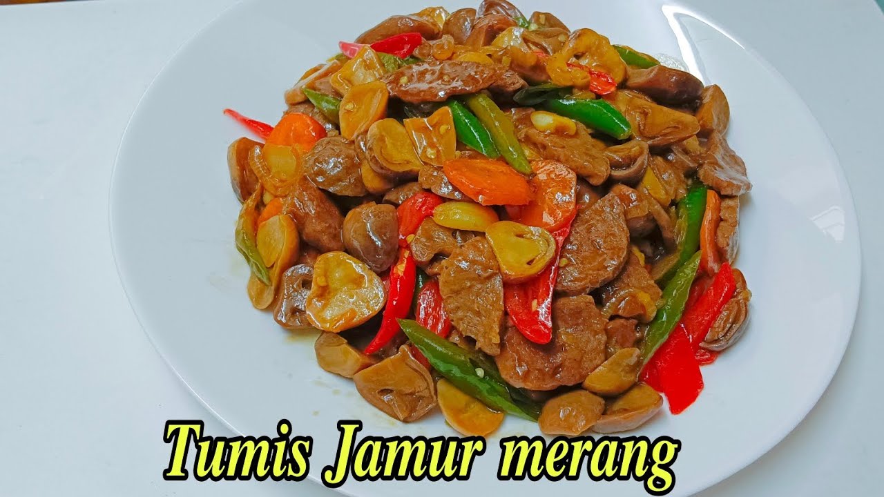 Resep Masakan Sederhana |Tumis Jamur Merang ~Bakso Sapi |Rasanya Lezat ...