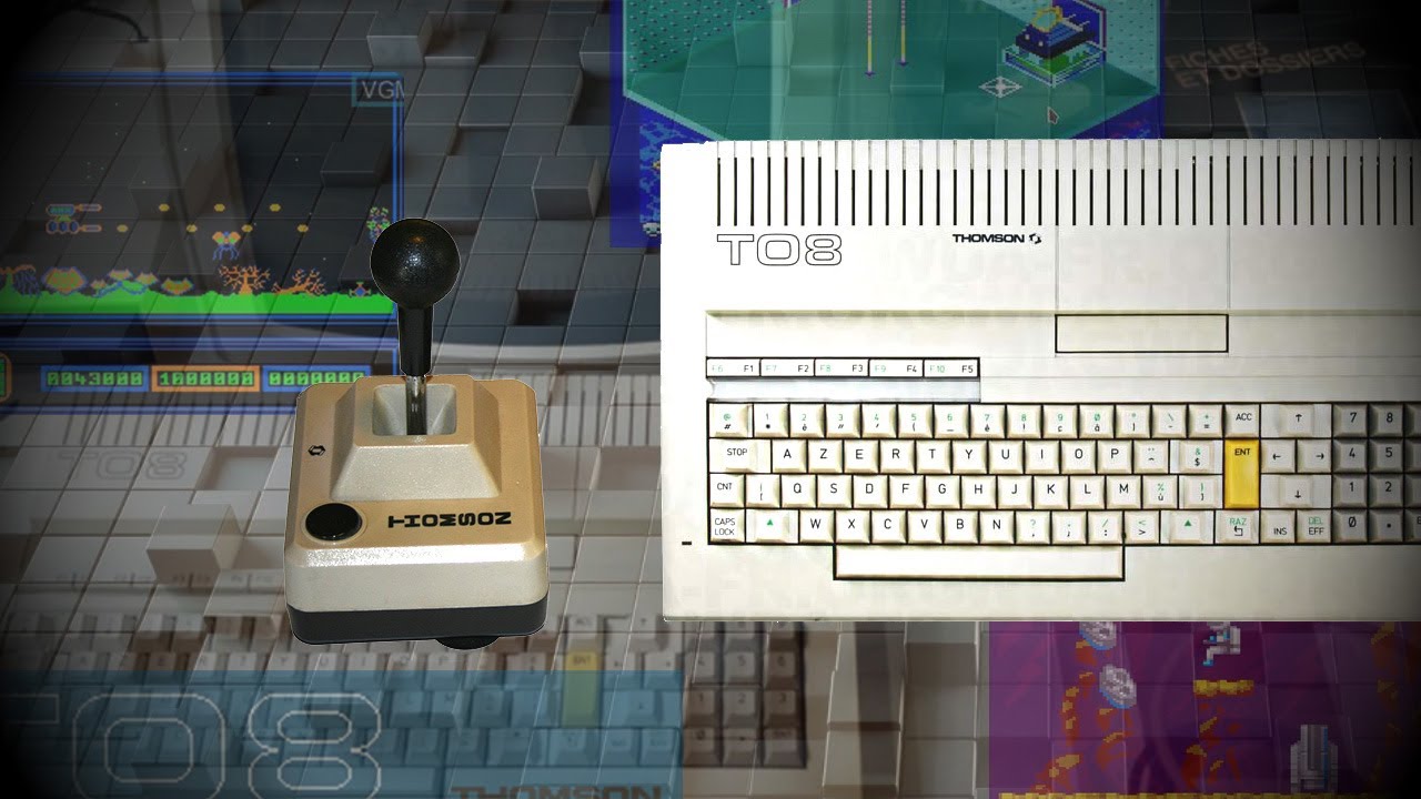 Giochiamo con il Thomson TO8 (emulatore DCmoto) - YouTube