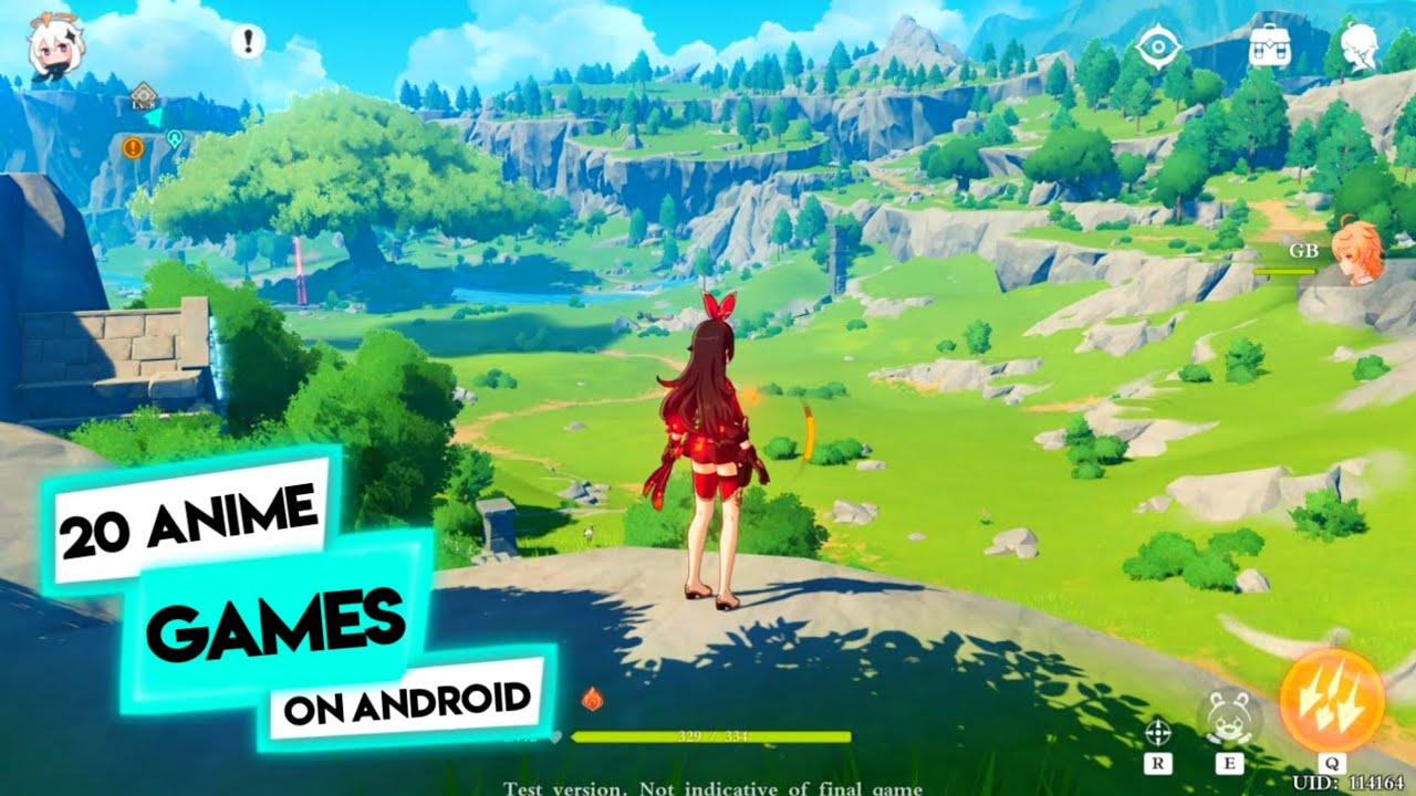 Top 20 Anime Games On Android [PART 1] || AZ - YouTube