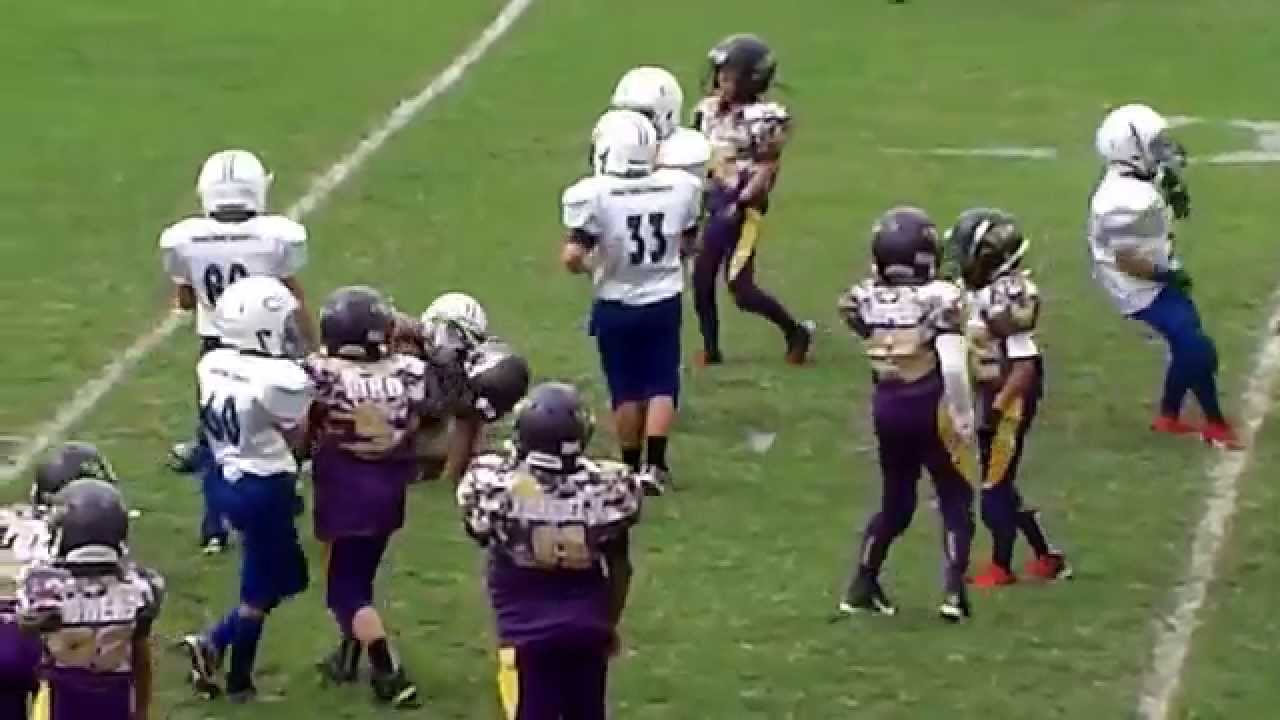PeeWee Football, Merkel vs Coleman Tx 9/20/14 - YouTube