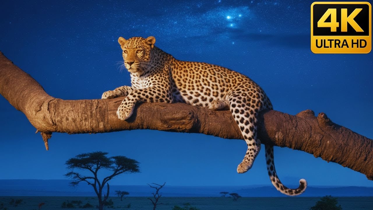 African Safari 4K - Scenic Wildlife Film With African Music - YouTube