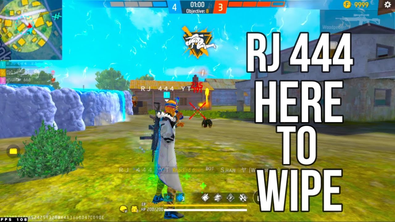 RJ 444 Fast Team Wipe 💀🍷 - YouTube