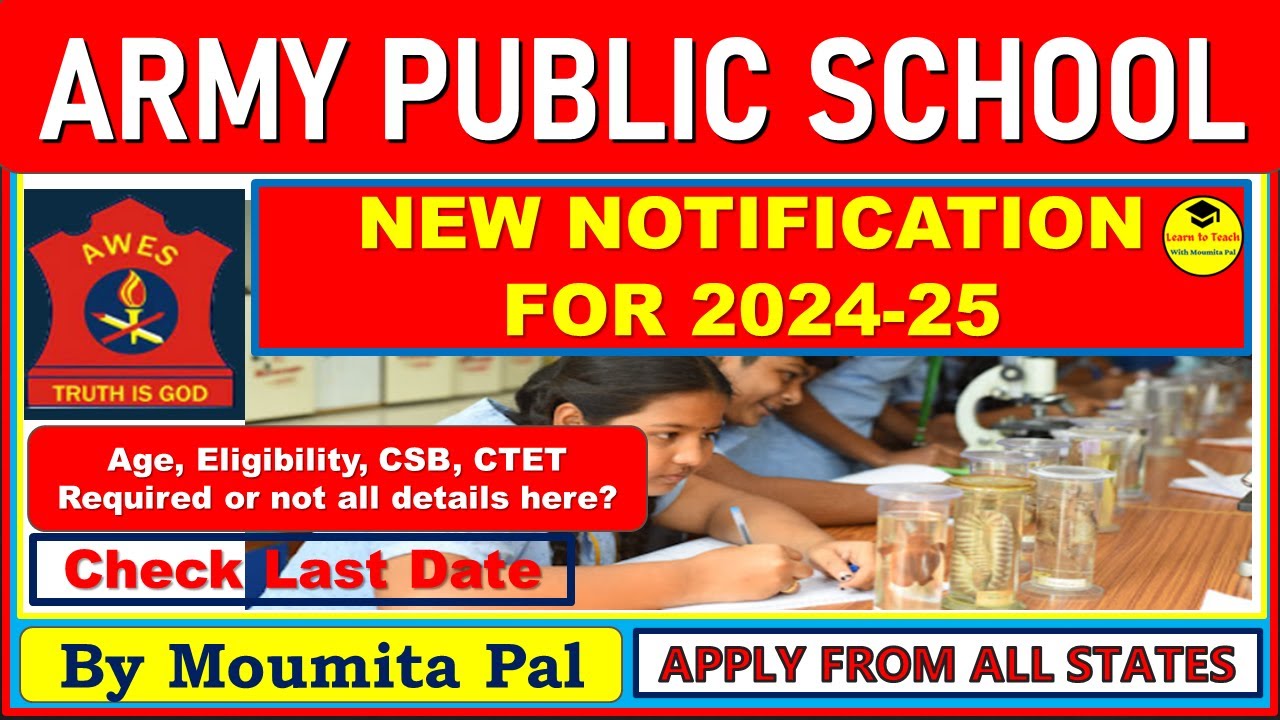 ARMY PUBLIC SCHOOL VACANCY 2024 25 APS VACANCY NEW NOTIFICATION OUT army-public-school-vacancy-2024-25-aps-vacancy-new-notification-out