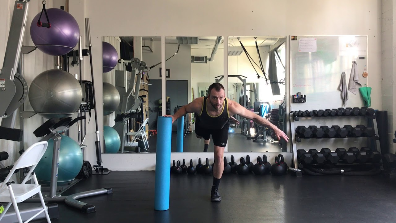 Legs - Romanian Deadlift Single Leg Supported RDL - YouTube