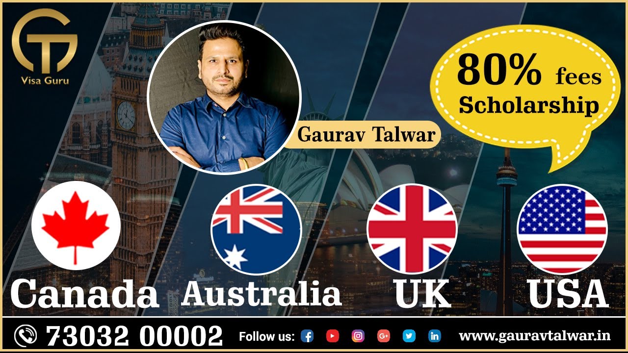 80% Scholarship Apply For - UK / USA / Australia/ Canada - Scholarship ...