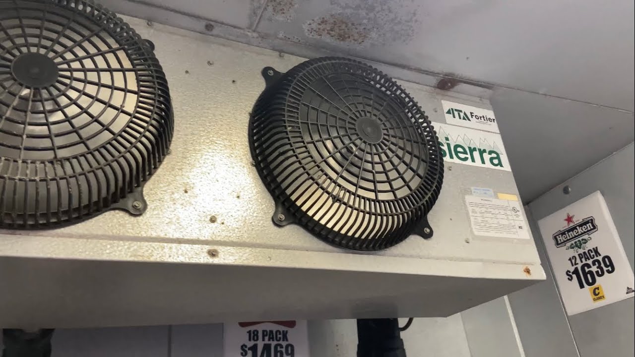 36” Sierra Unit Cooler Model AE36-120B-D - YouTube