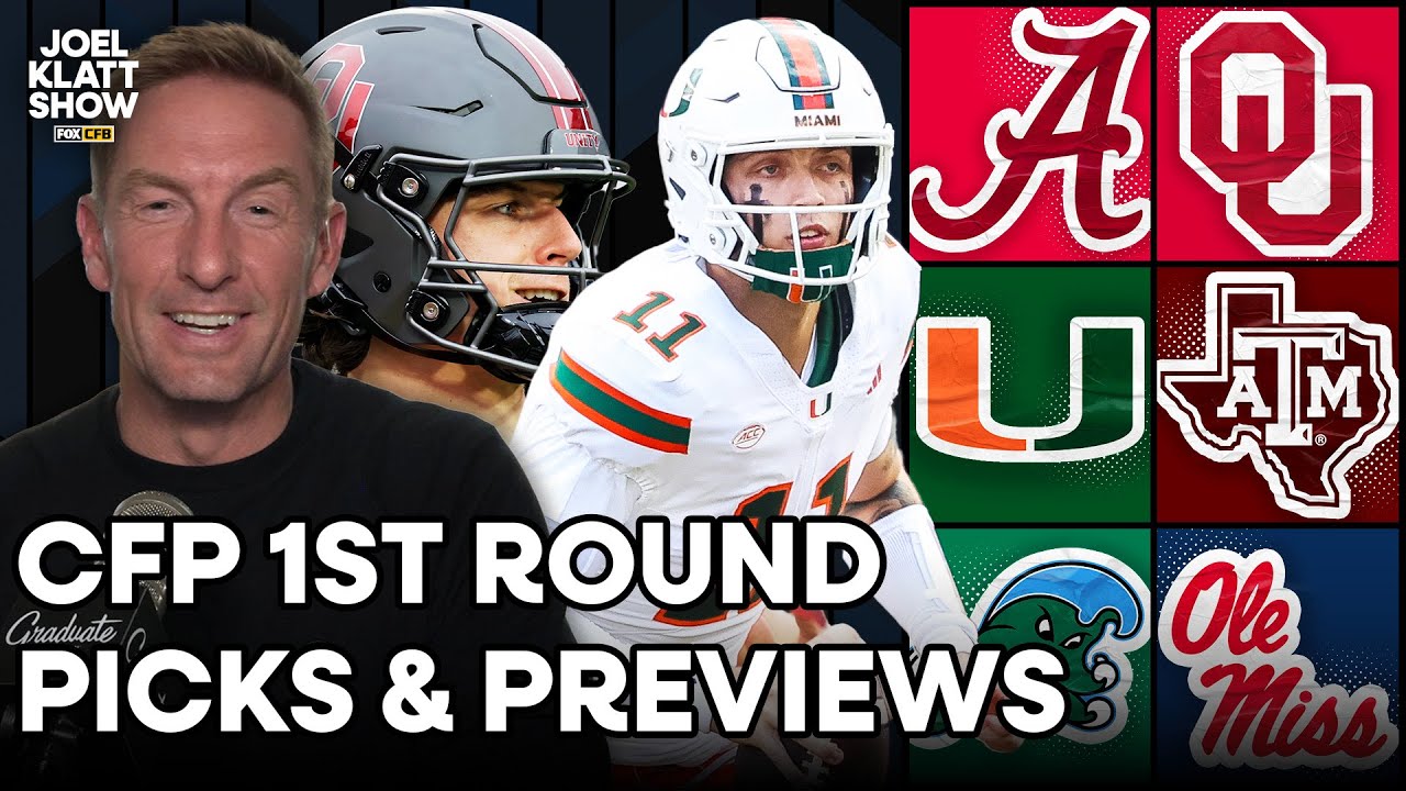 Klatt’s CFP Prediction & National Champion Pick + First Round Picks ...