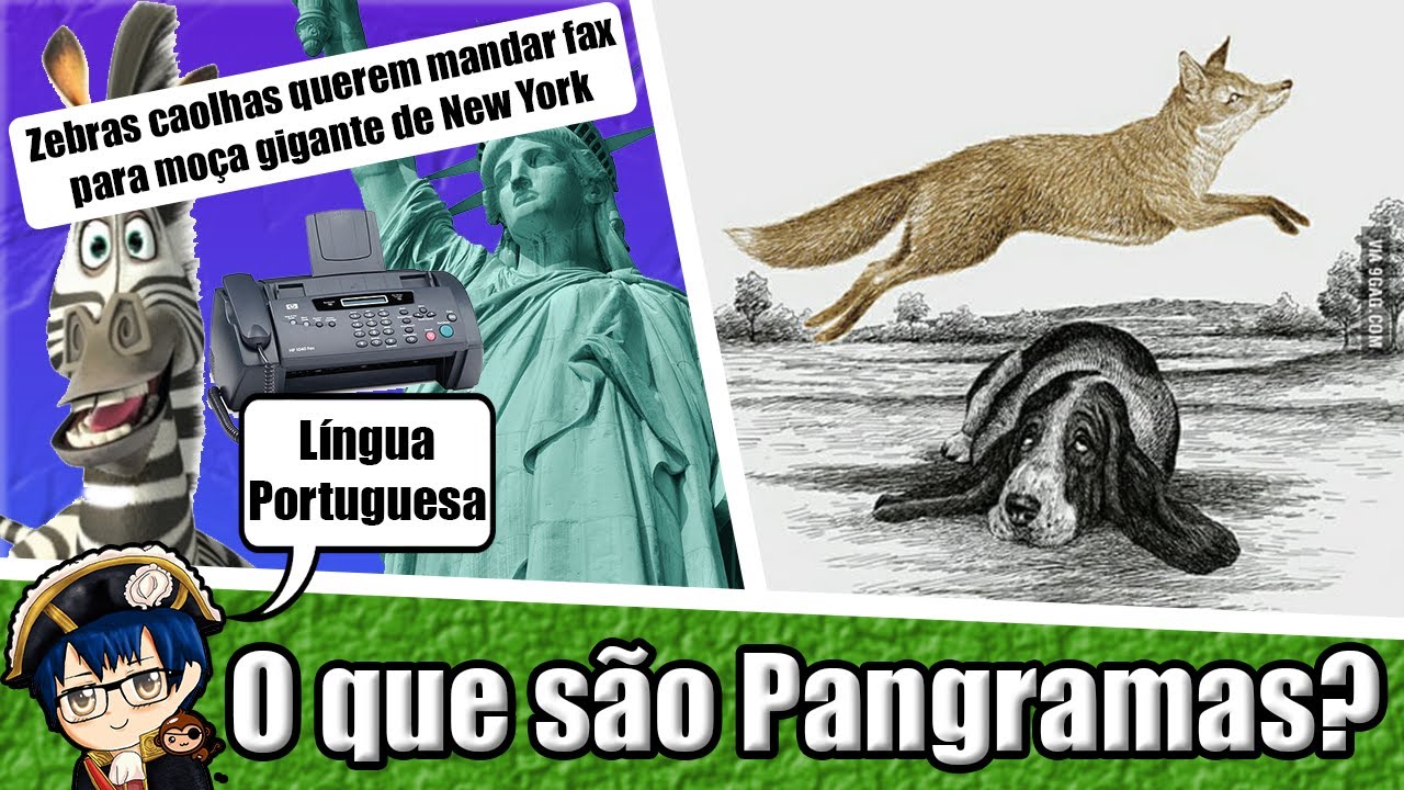 Pangramas do Português | Teach - YouTube