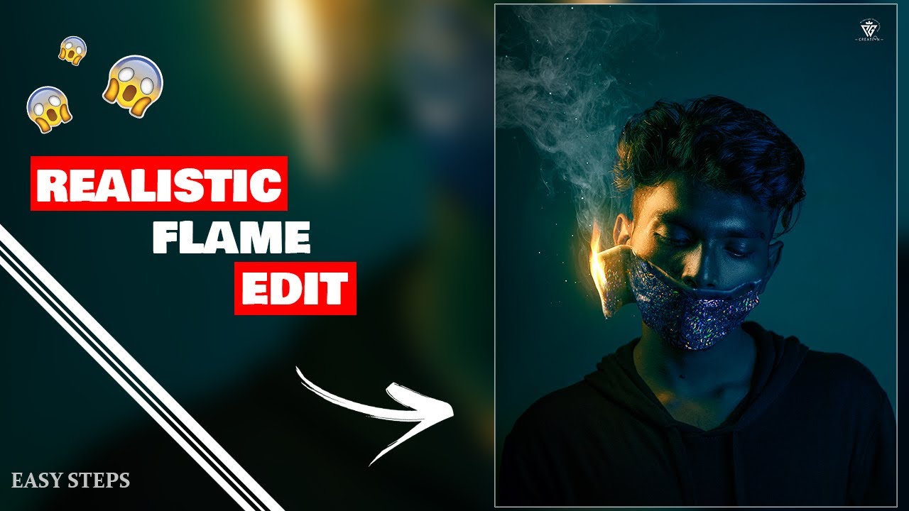 Flame Editing Easy Steps By - Pranav PG - YouTube