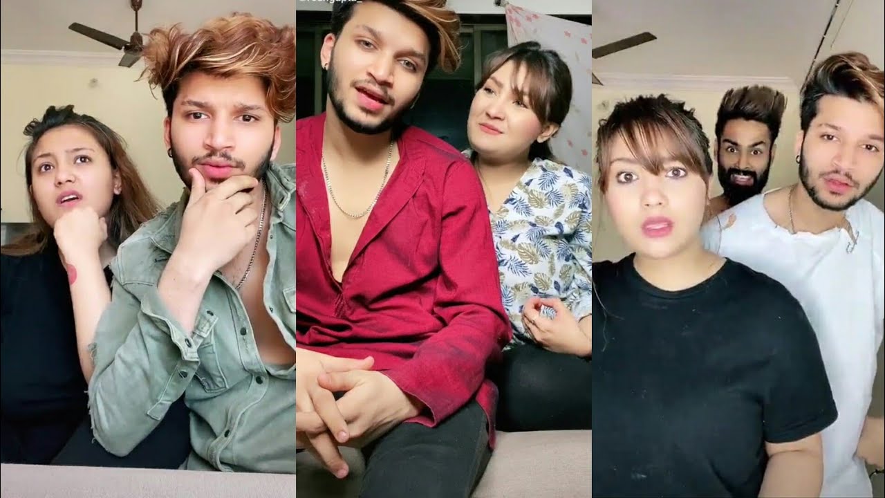 Aashika bhatia and rosh gupta latest tiktok videos|| trending videos ...