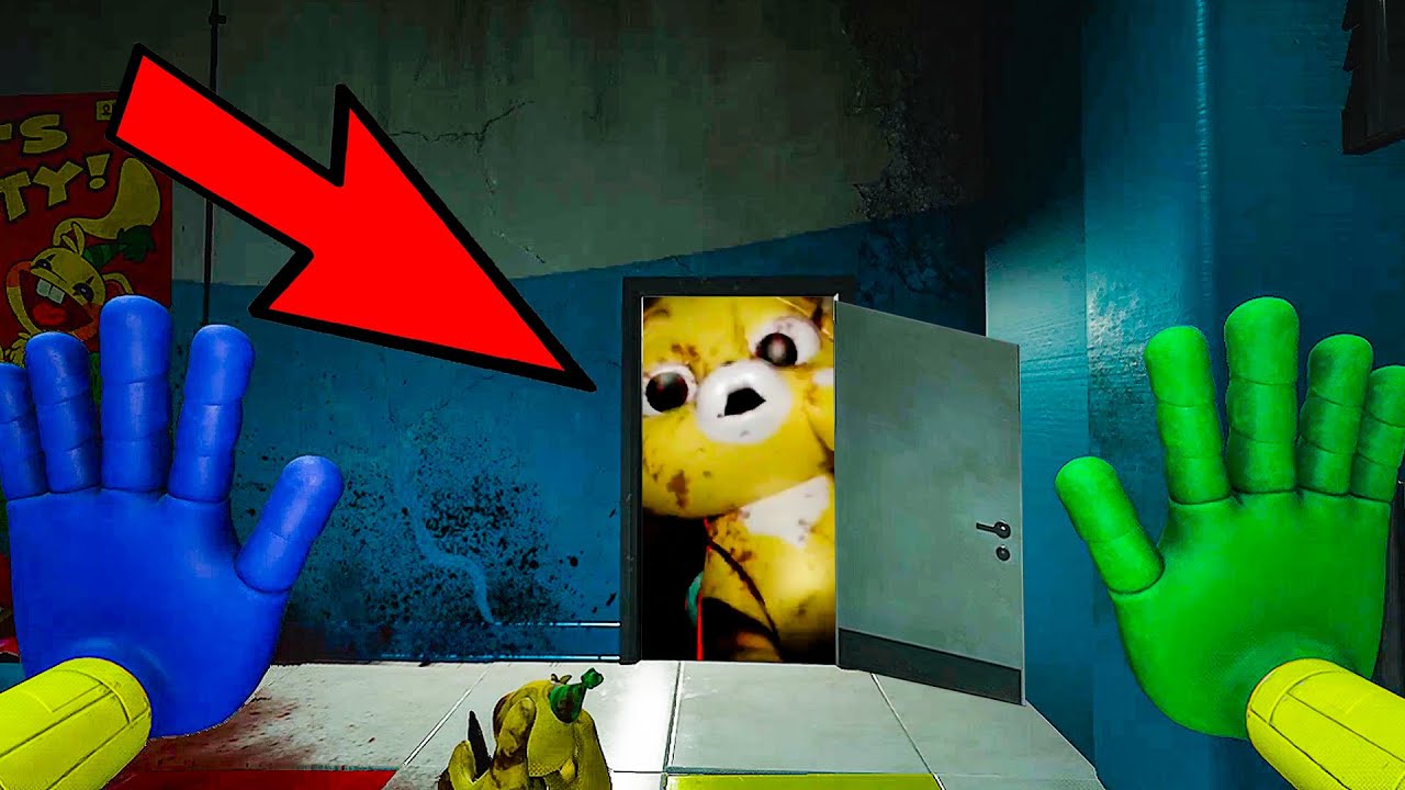 I Found Cat-Bee JUMPSCARE IN DOOR || Poppy Playtime Chapter 2 - YouTube