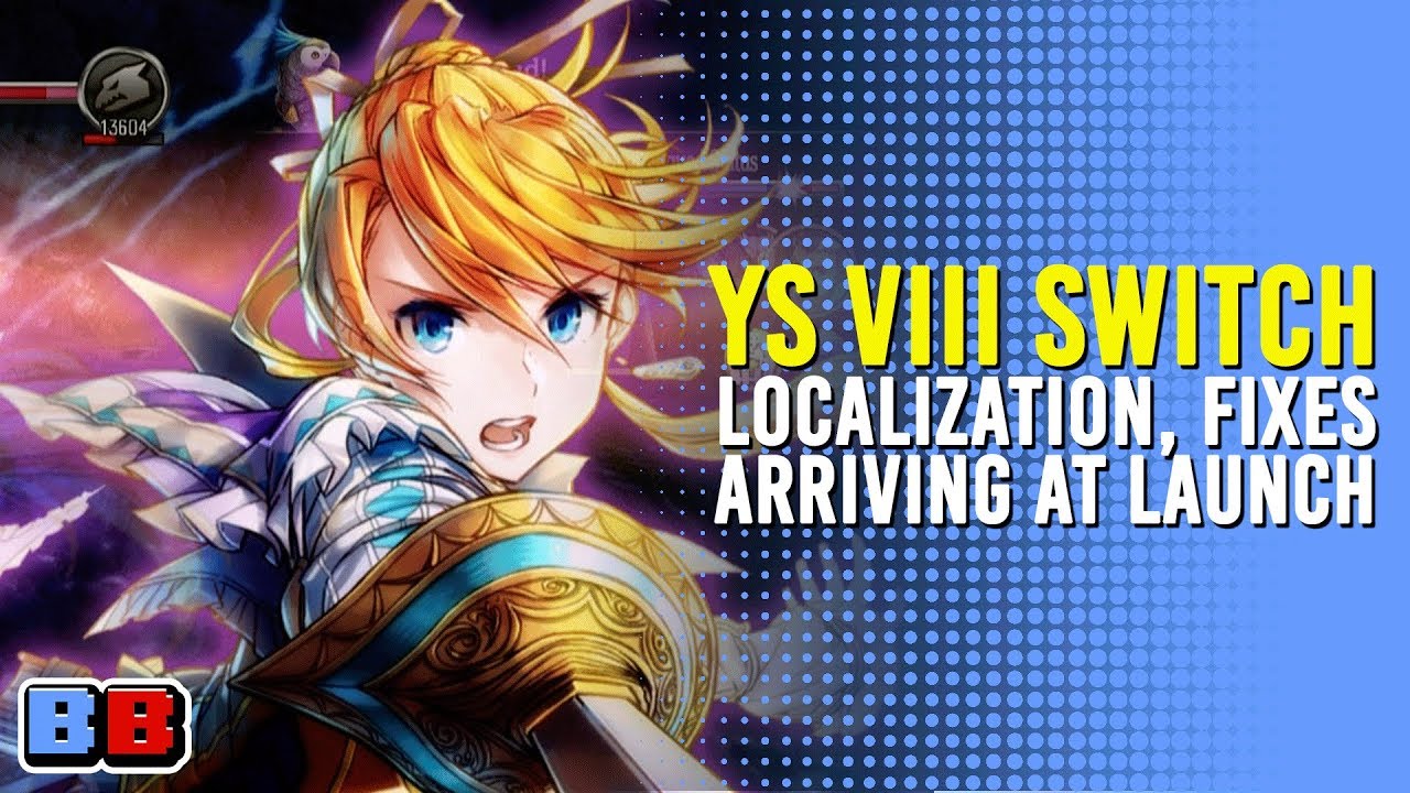 Ys VIII Nintendo Switch Localization and Bug Fixes Arriving Soon | News ...