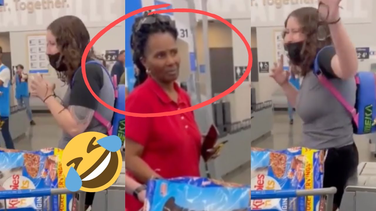 KAREN Screams Hysterically After Customer Confronted Her For Cutting ...
