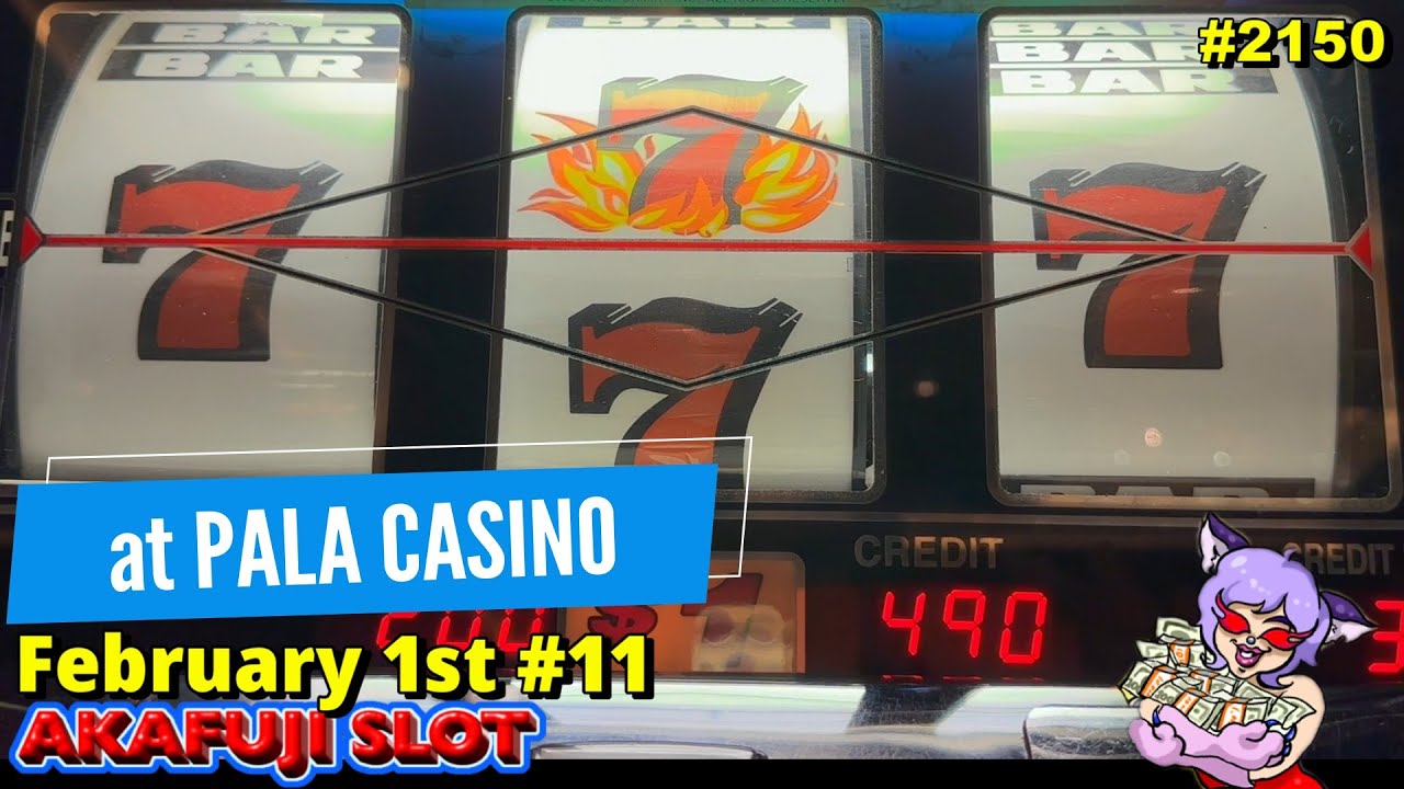 Diamond Line Slot Machine at Pala Casino - YouTube