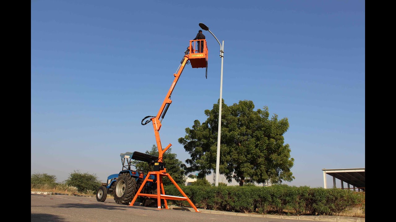 Tractor Platform | Aerial Hydraulic Lift | Maintenance Platform by ...