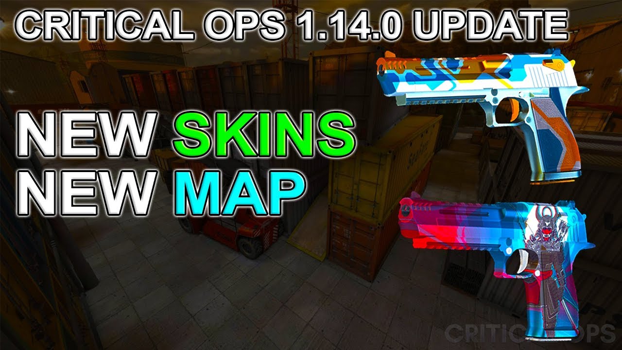 NEW MAP - Cargo, NEW Deagle Skins - Critical Ops 1.14.0 Update - YouTube