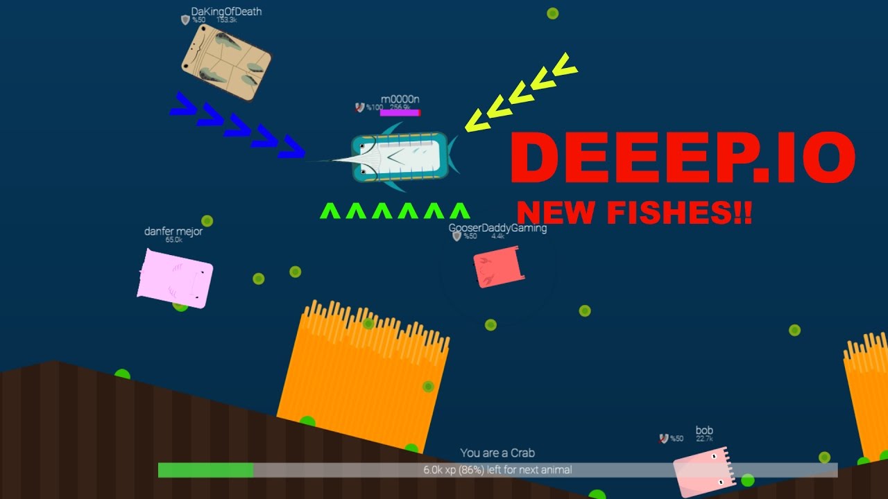 DEEEEP.io - Whatever.io - New Fishes (Leech, Swordfish, and Polarbear ...