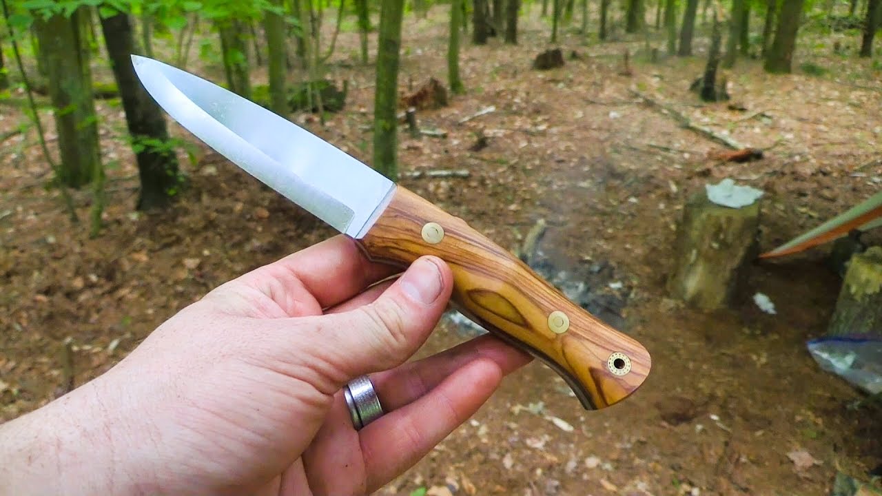 Bushcraft Review - The Adirondack Wilderness Knife - YouTube