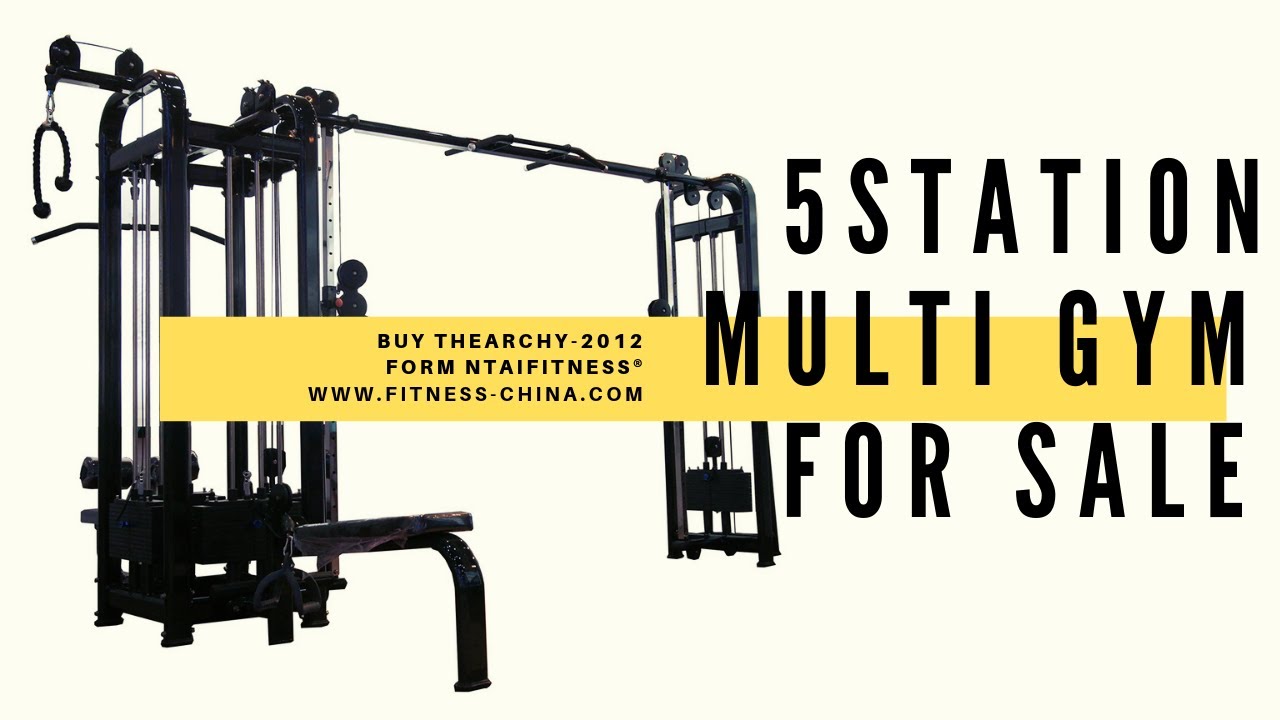 5 Station Multi Gym Equipment for Sale, Buy Multi-Station Online - YouTube