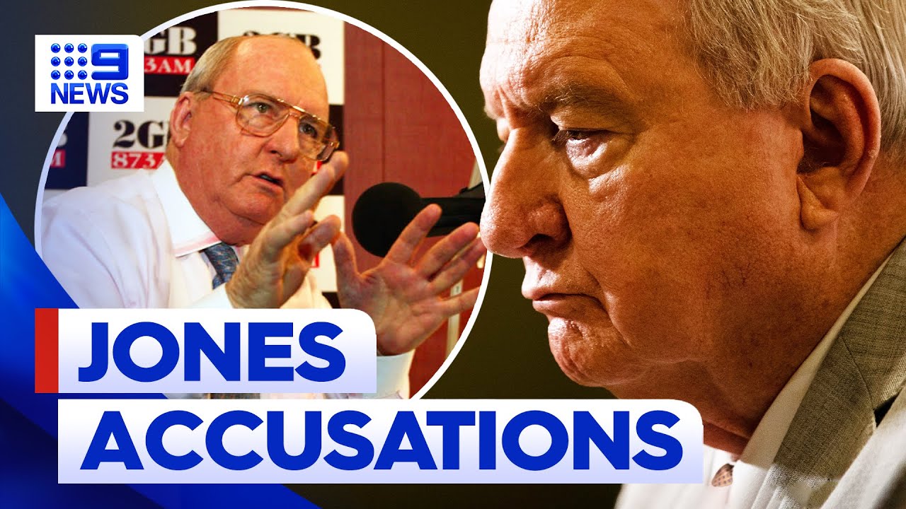 Alan Jones denies indecent assault allegations | 9 News Australia - YouTube