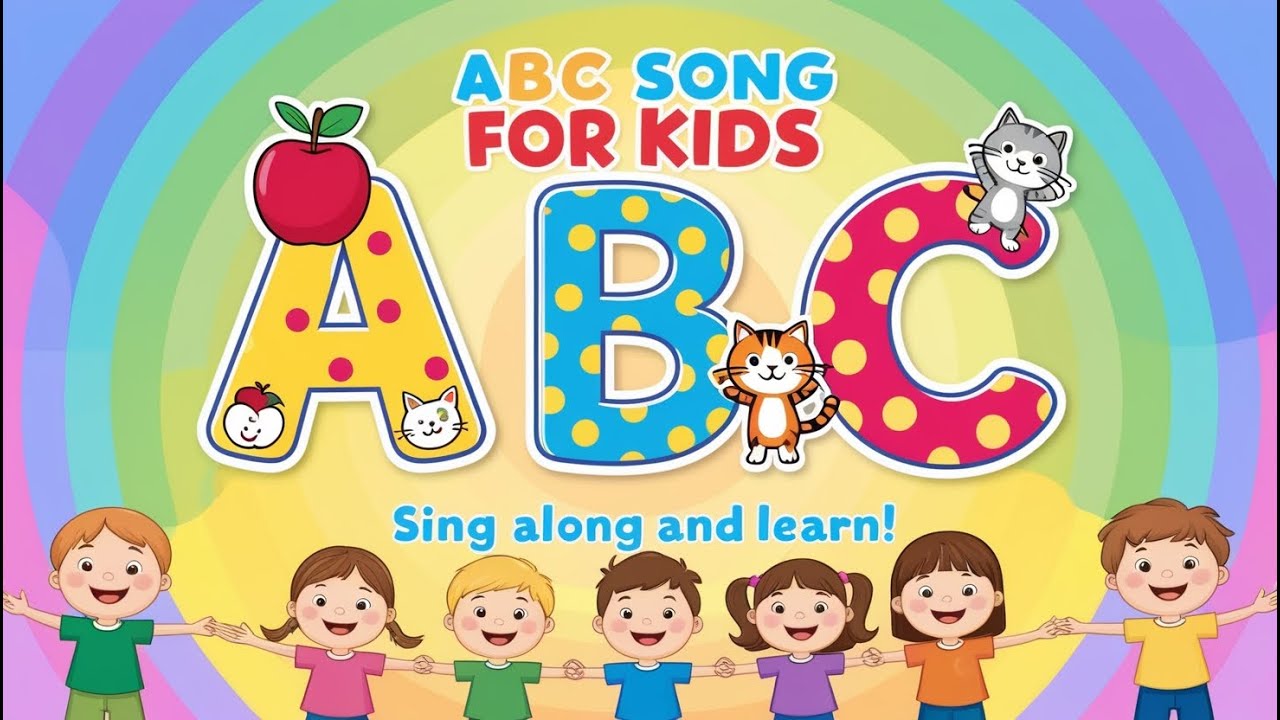 ABC Song for Kids | बच्चों के लिए एबीसी गीत | मजेदार और शैक्षिक ...