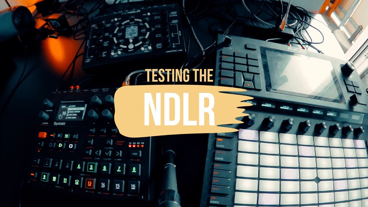 Short test with the #NDLR - Supported by Akai Force & Syntakt - YouTube
