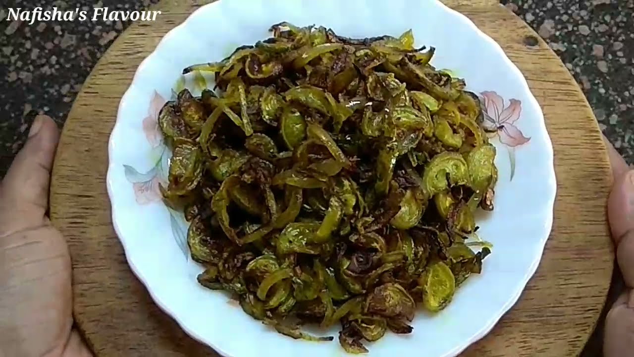 Kheksa ki bhujiya | Spiny gourd fry | Kakora ki bhujiya | Kantola fry ...