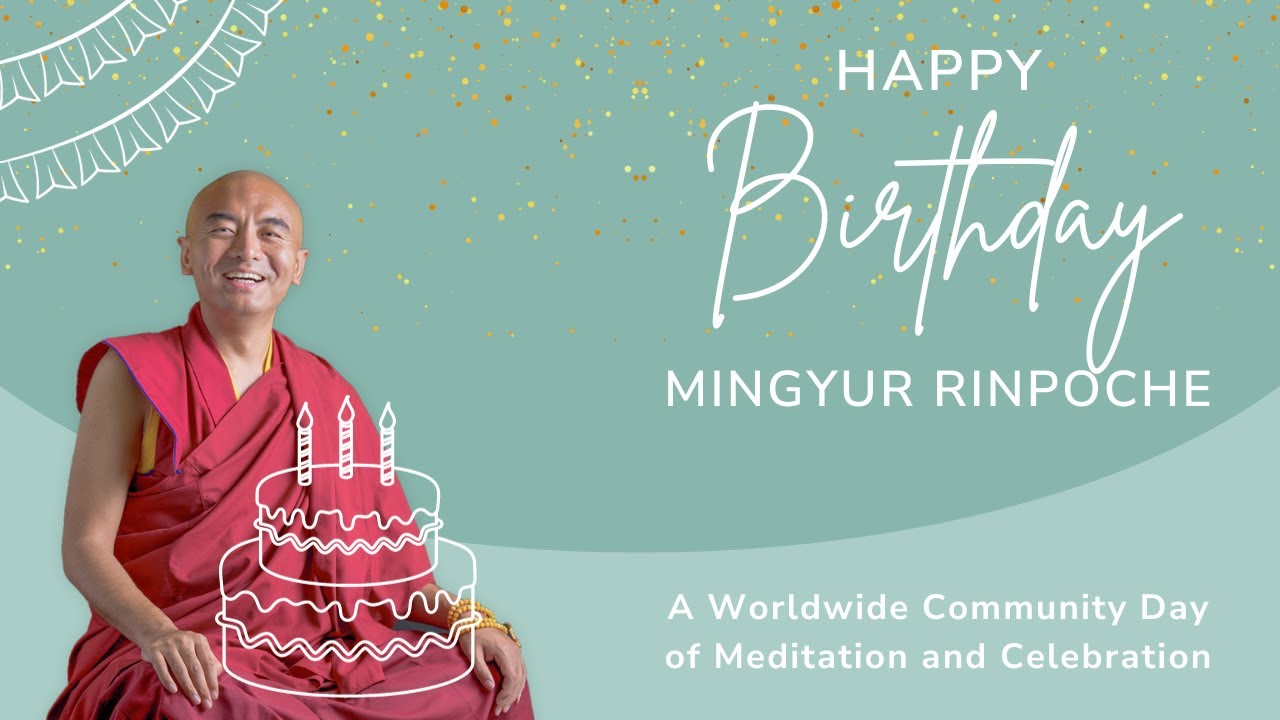 Celebrate Mingyur Rinpoche’s Birthday: Russia and Europe - YouTube