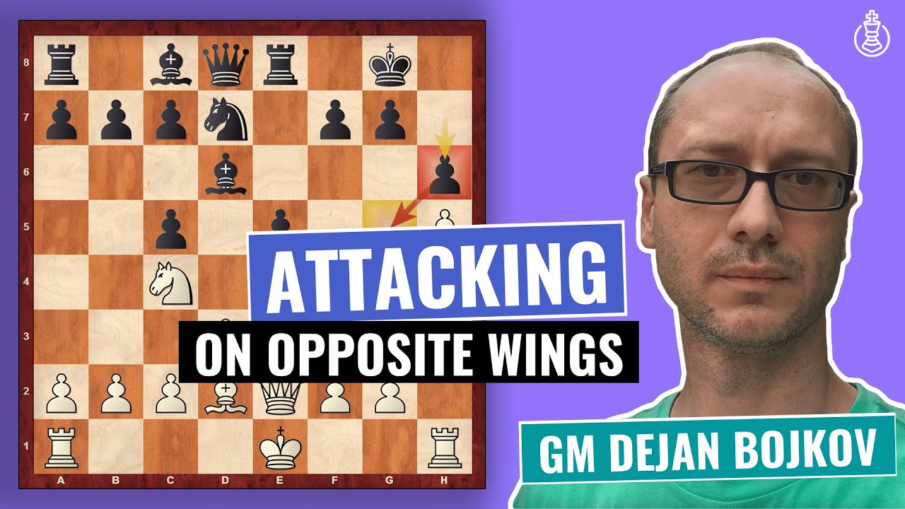 How to attack on opposite Wings | Intermediate Level | GM Dejan Bojkov ...